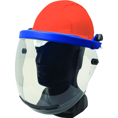 PIP Toric Arc Shield Kit with Full Brim Hard Hat - 12 Cal/cm2, Gray, OS ...