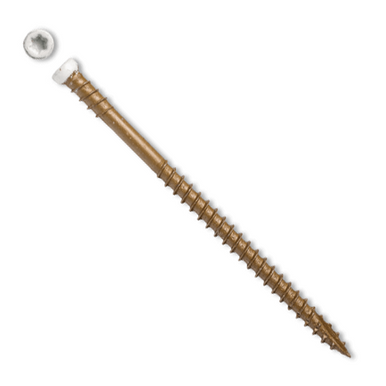 Big Timber #8 x 3" Reverse Thread Finish Wood Screws, T-10 Star Drive ...
