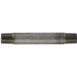 Midland Industries 48028 Welded Pipe Nipple, 1/4 in MPT x 1/4 in MPT, 5 ...
