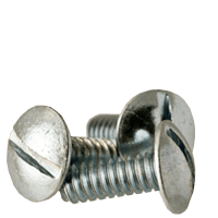 6-32x1-1/4 Slotted Truss Machine Screw Zinc | AFT Fasteners