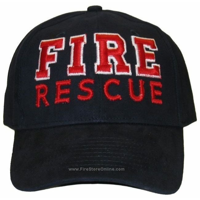 Fire Rescue HAT (3D Puff Lettering) - Firestoreonline