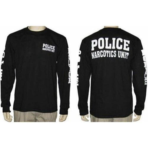 Police Narcotics Unit Long Sleeve Shirt - Firestoreonline