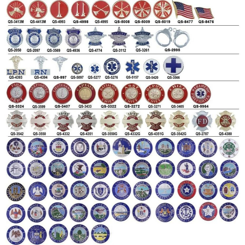 Custom Badges for Firefighters & First Responders | Firestoreonline