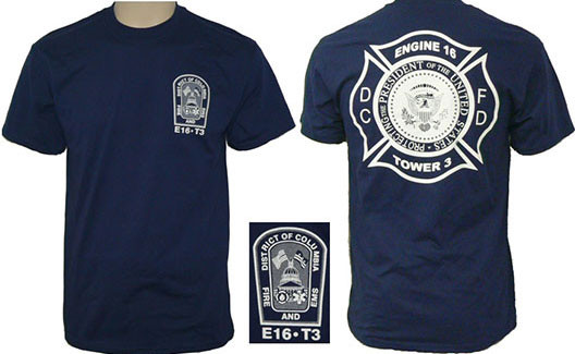 DCFD White House District Duty T-Shirt