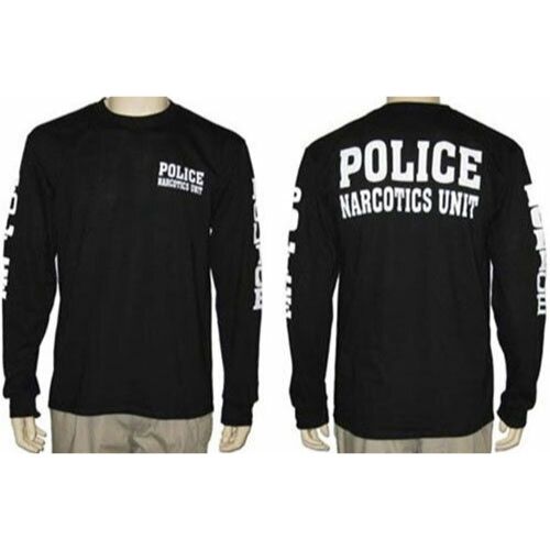 Police Narcotics Unit Long Sleeve Shirt - Firestoreonline