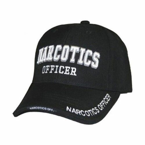 Narcotics Officer Hat (3D Puff Embroidery - 4 locations) - Firestoreonline
