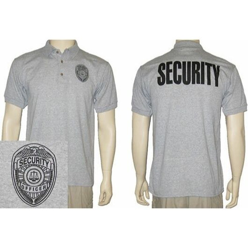 Security Polo Shirt (Grey) - Firestoreonline