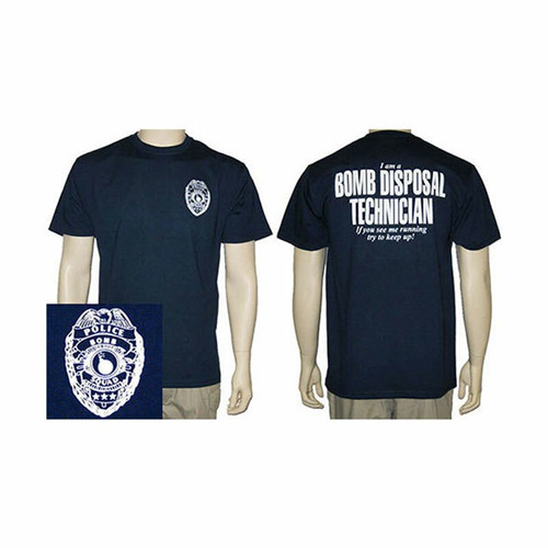Bomb Squad T-Shirt (If You See Me Running Funny Tee!) - Firestoreonline