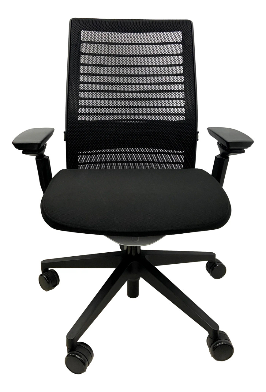 Steelcase Think v2 Black Fully Loaded Black Base