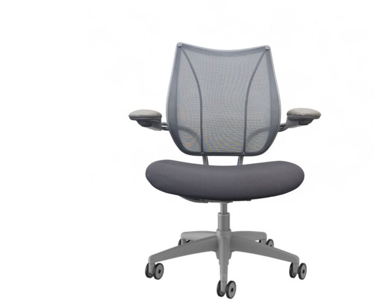Humanscale Liberty Chair, Platinum, Adjustable Arms