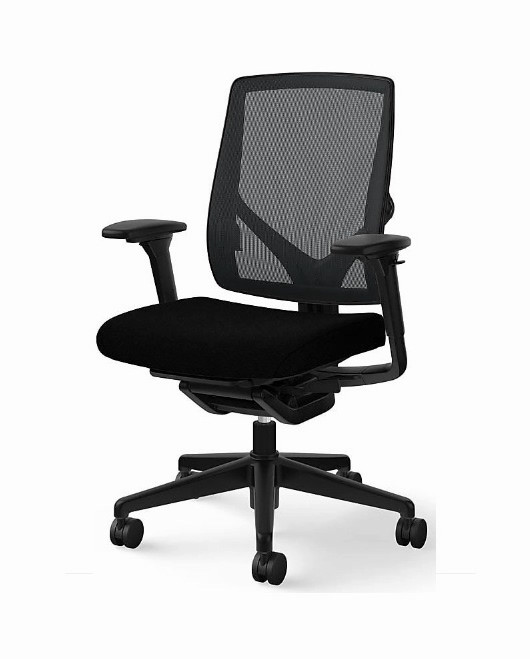 Allsteel Acuity Chair, Fully Loaded, Black Fabric Seat + Fully ...