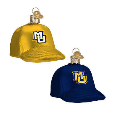 Jardine Glass Cap Ornament - MARQUETTE UNIVERSITY SPIRIT SHOP