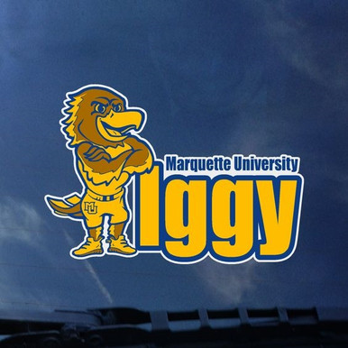Iggy Name Decal - MARQUETTE UNIVERSITY SPIRIT SHOP