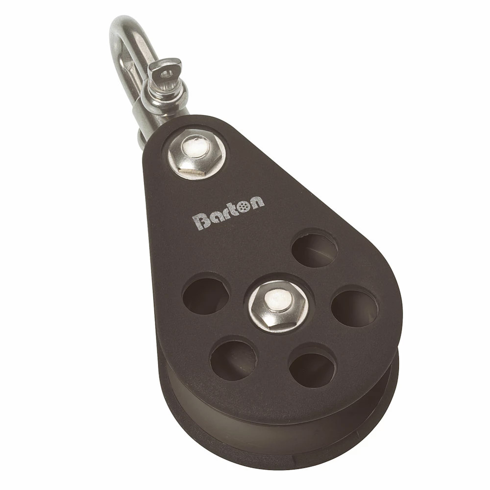 Barton Size 7 70mm Plain Bearing Pulley Block Single Swivel - N07130