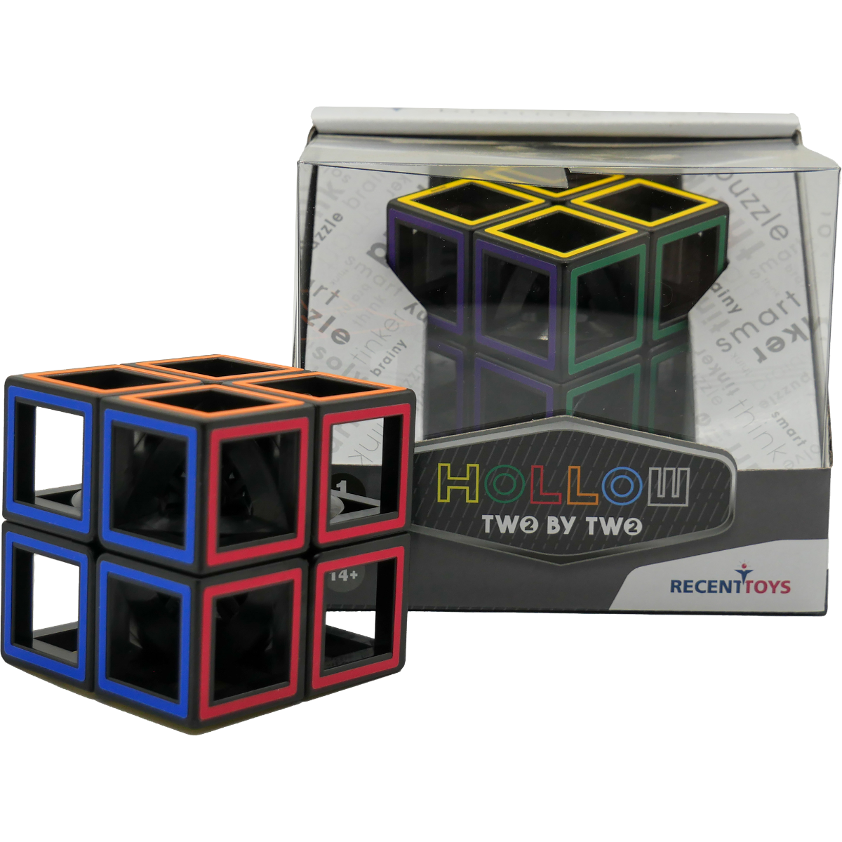 Project Genius Meffert's Hollow 2x2 Puzzle Brainteaser 39338 - Toysheik