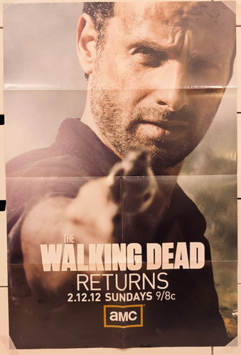 The Walking Dead Returns AMC 2.12.12 Print Ad/Poster Promo Art - Toysheik
