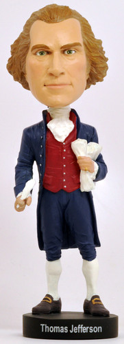 Royal Bobbles Founding Fathers Thomas Jefferson bobblehead figure ...