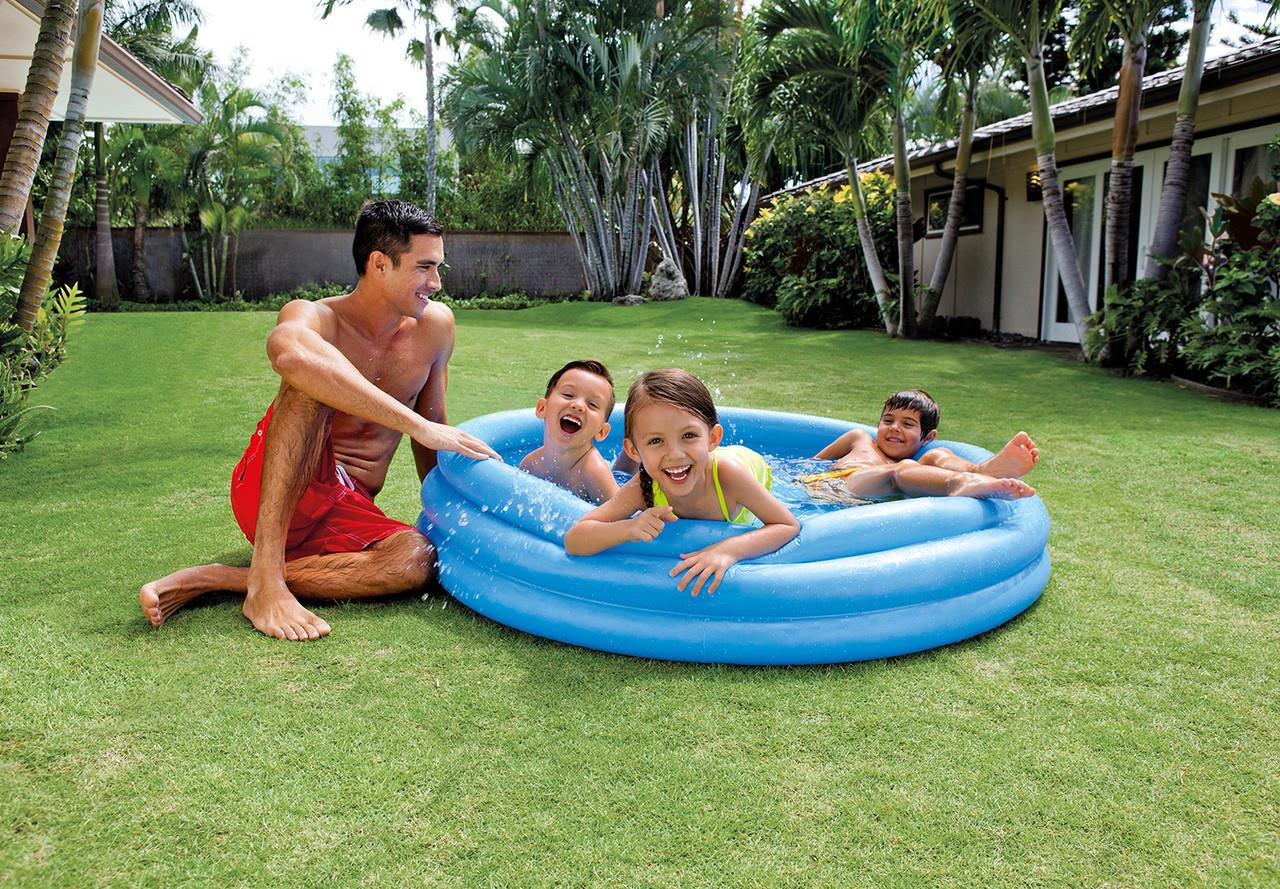 Intex Recreation Inflatable Crystal Blue Pool - Yeager's Sporting Goods