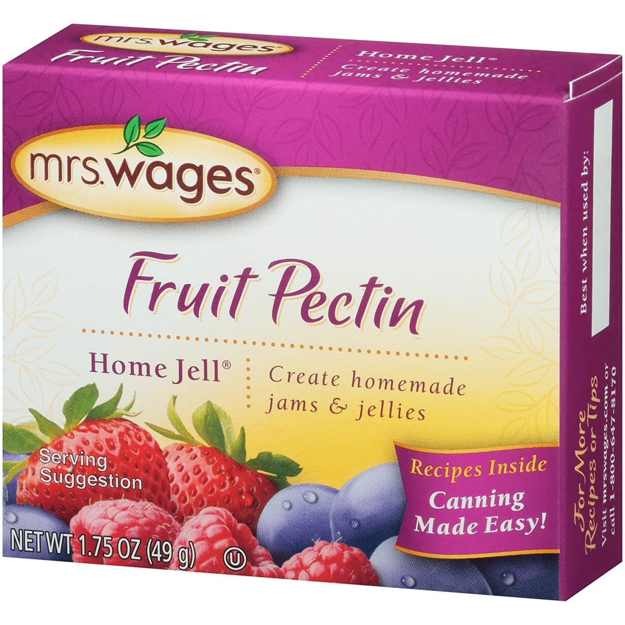 Kent Precision Food Group Mrs. Wages Fruit Pectin - 1.75oz - Yeager's ...