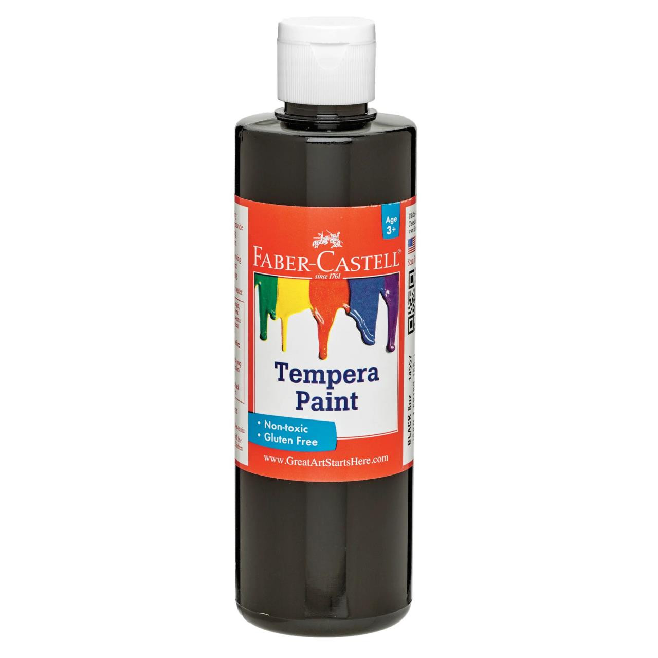 Faber Castell Black Tempera Paint - Yeager's Sporting Goods