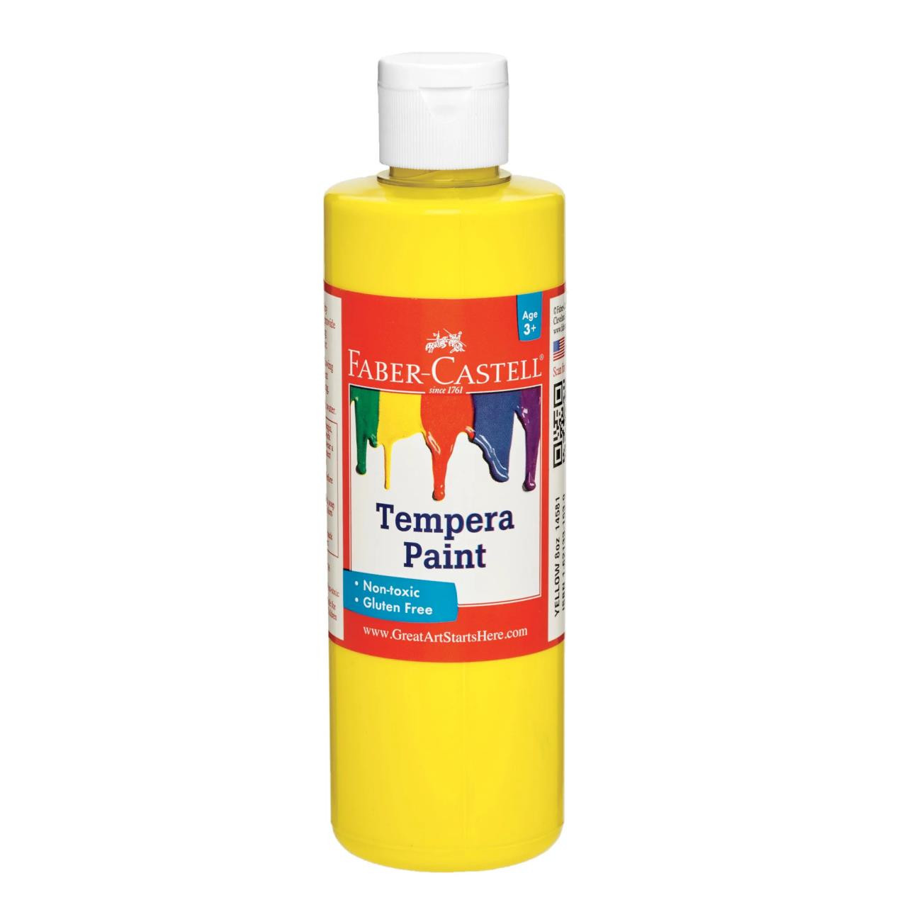 Faber Castell Yellow Tempera Paint - Yeager's Sporting Goods