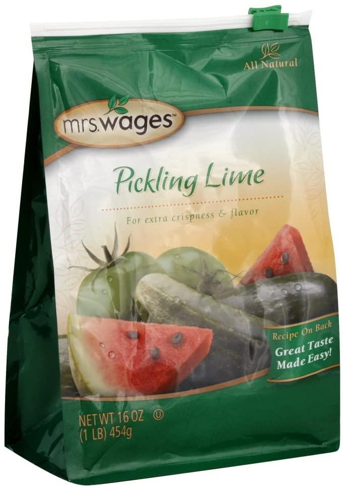Kent Precision Food Group Mrs. Wages Pickling Lime Seasoning - Yeager's ...