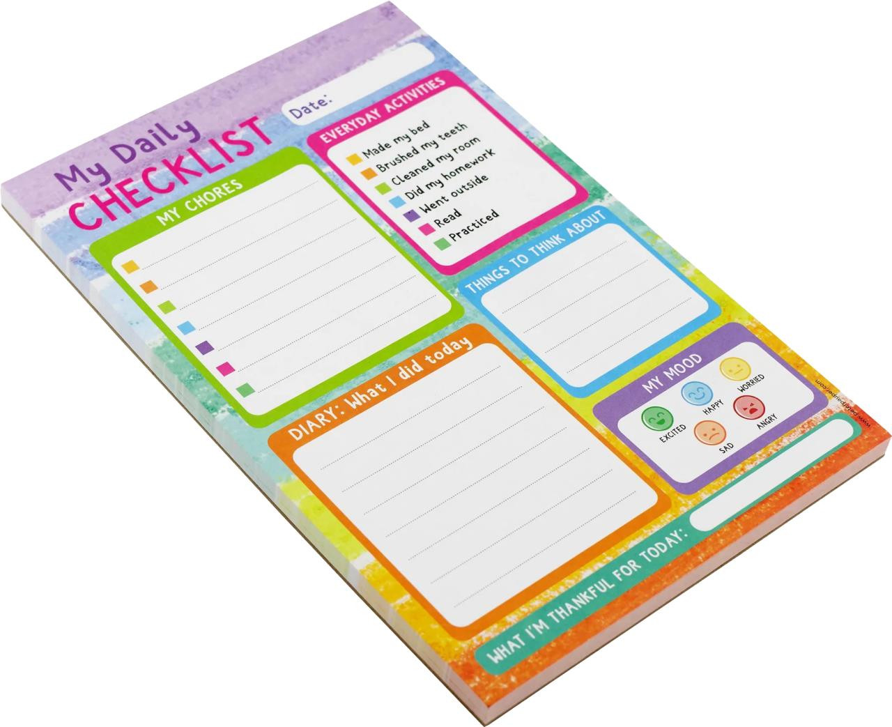 Peter Pauper Kids Daily Planner Note Pad - Yeager's Sporting Goods