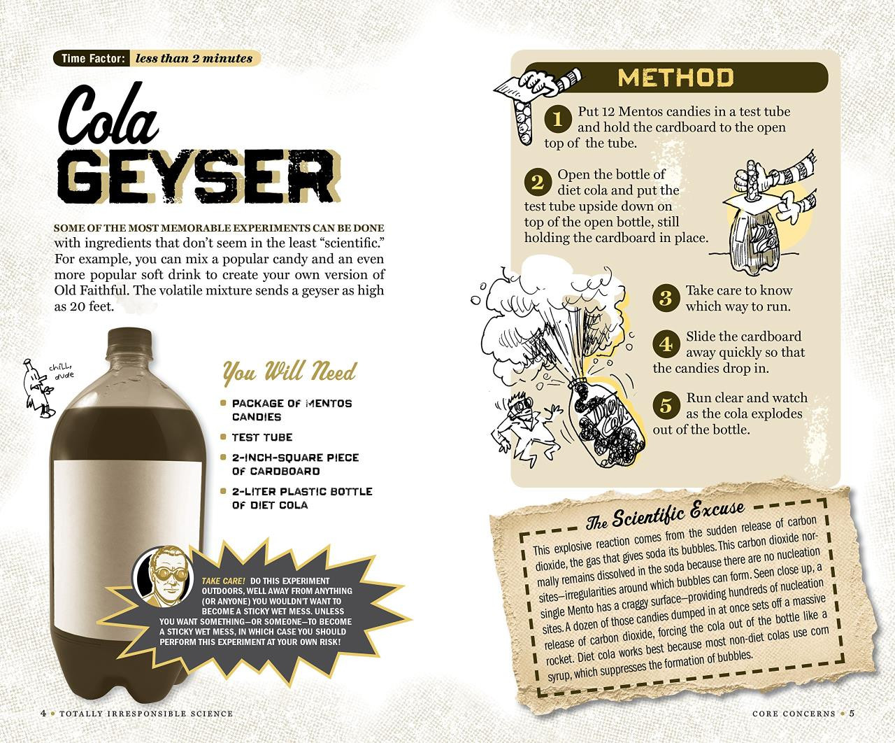 Workman Publishing Totally Irresponsible Science Experiments - Yeager's ...