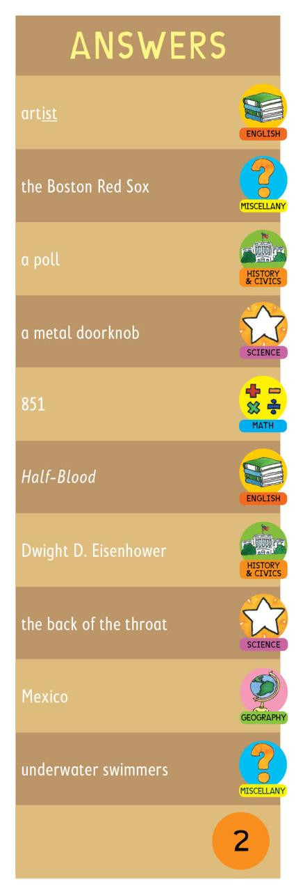 Workman Publishing Brain Quest Grade 7 - Yeager's Sporting Goods