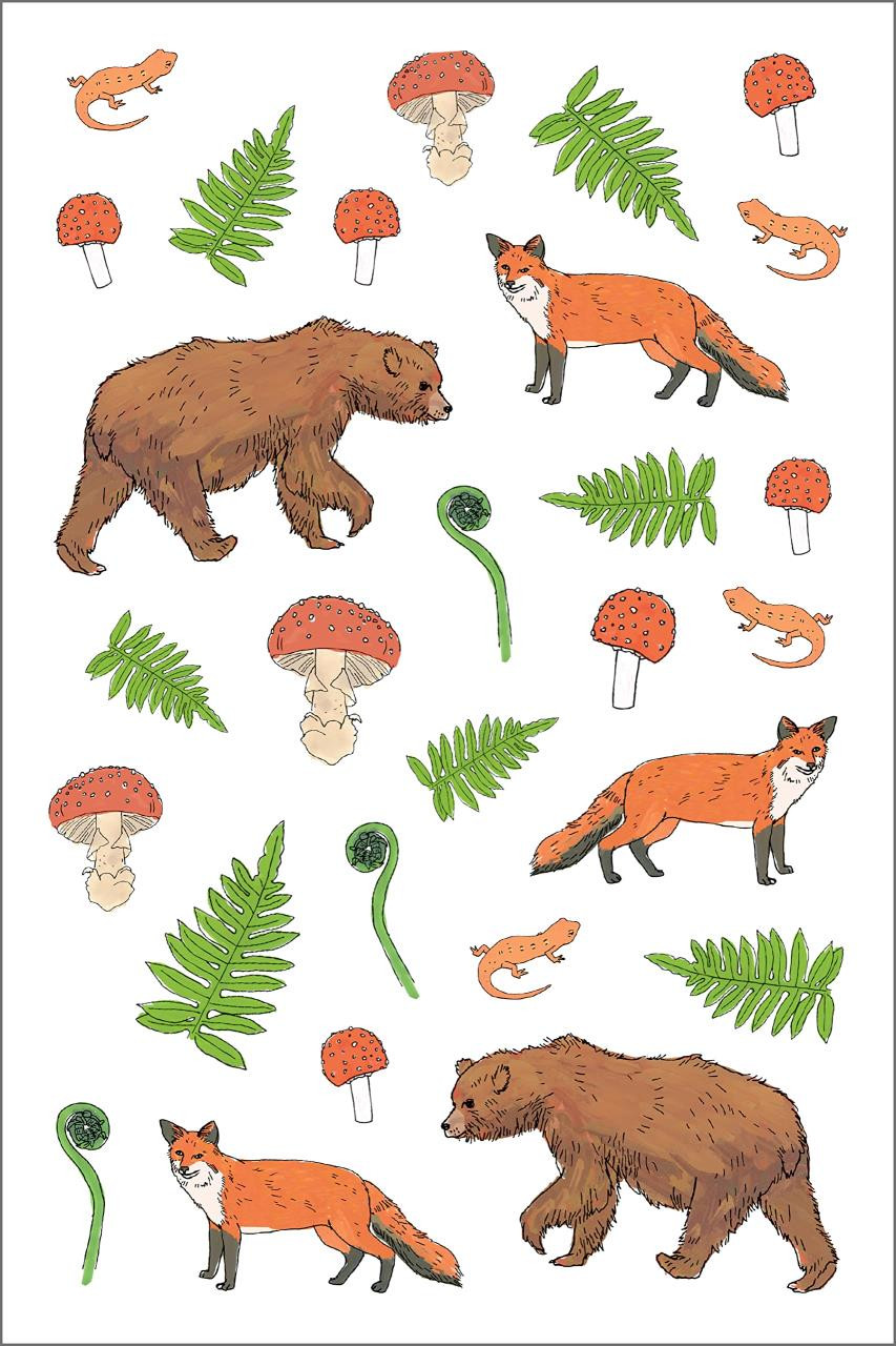 Workman Publishing Nature Anatomy Sticker Book - Yeager's Sporting Goods