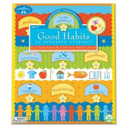 Eeboo Good Habits To Remember Everyday Chart - Yeager's Sporting Goods