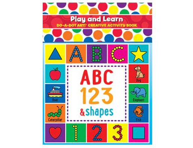 Do A Dot Play And Learn ABC, 123 & Shapes Activity Book - Yeager's ...