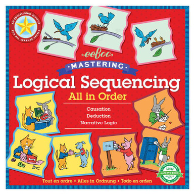 Eeboo Mastering Logical Sequencing: All in Order - Yeager's Sporting Goods