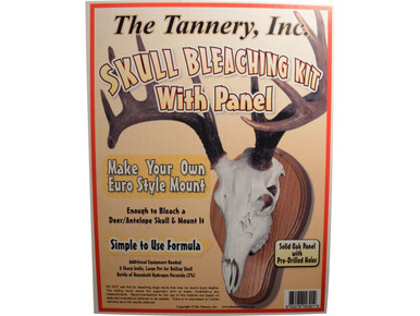 The Tannery Skull Bleaching Kit w/ Panel - Yeager's Sporting Goods