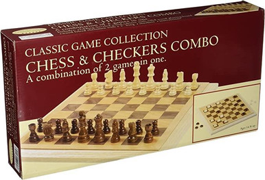 John Hansen Chess and Checkers Combo Set - Yeager's Sporting Goods
