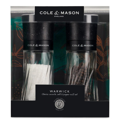 Zyliss Cole & Mason Warwick Inverta Salt & Pepper Mill Set - Yeager's ...