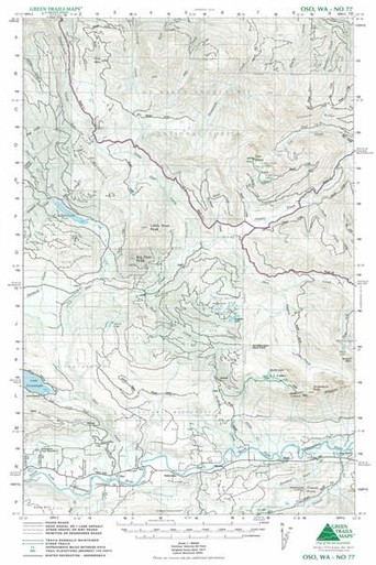 Green Trails Maps Oso, WA No. 77 - Yeager's Sporting Goods