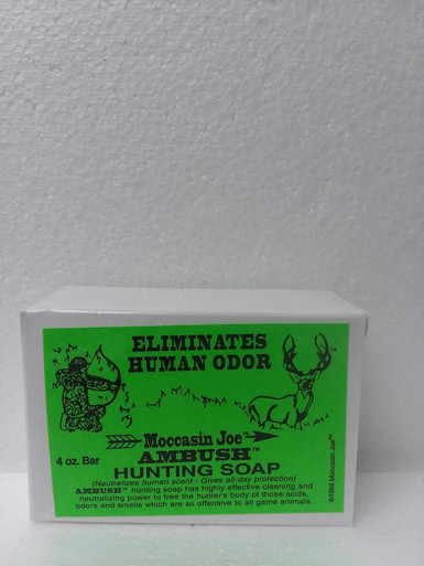 Moccasin Joe Dist Ambush Hunting Soap - Yeager's Sporting Goods