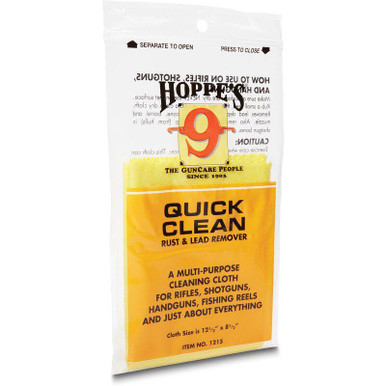 Hoppes Quick Clean Rust & Lead Remover Cloth - Yeager's Sporting Goods
