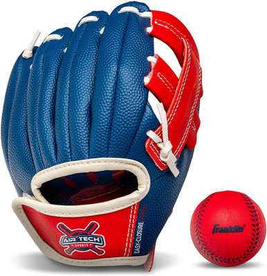 Franklin Sports T-ball Glove Navy/red - Yeager's Sporting Goods