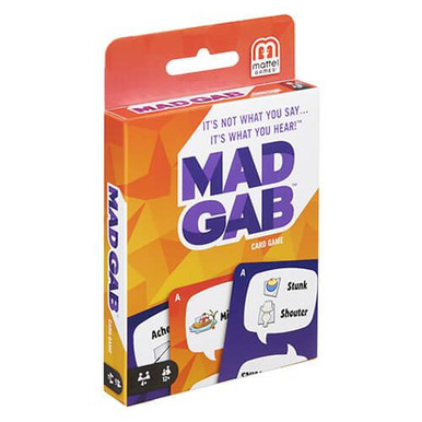 Mattel Inc Mad Gab Card Game - Yeager's Sporting Goods