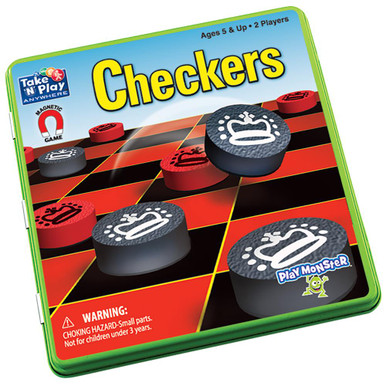 Play Monster Checkers Take N Play - Yeager's Sporting Goods
