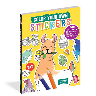 Workman Publishing Color Your Own Stickers - Yeager's Sporting Goods