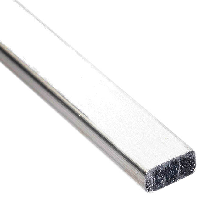 Aluminum Radiused Flat Bar 1/4" x 1/8" – 1/32" Radius – 6063-T5 ...