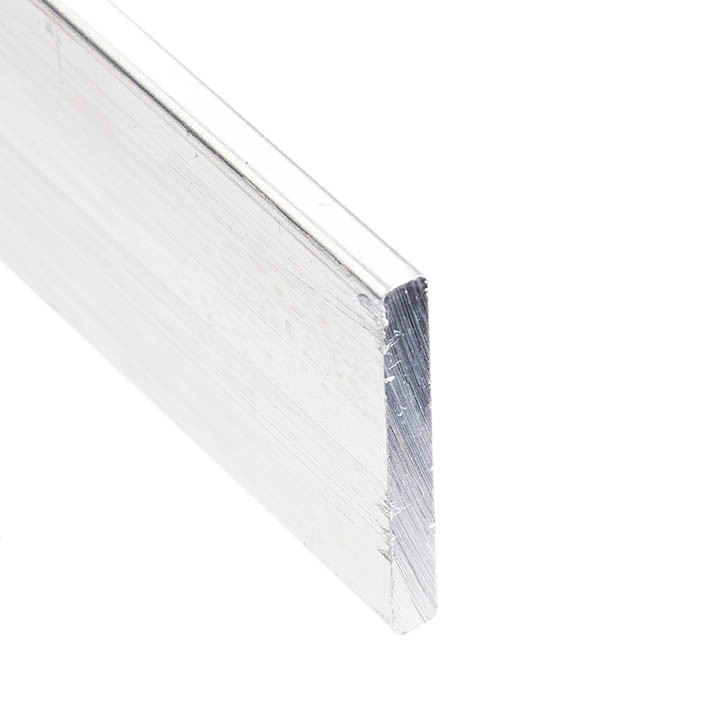 Aluminum Radiused Flat Bar 1" x 1/8" – 1/32" Radius – 6063-T5 | Orange ...