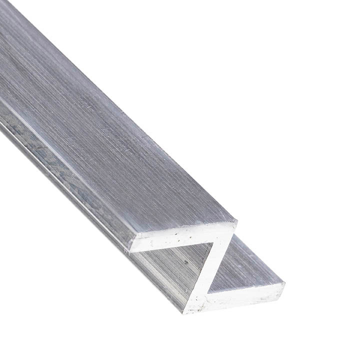 Z-Bar: 3/4" Leg x 1/2" Height x 1/8" Thickness - 6061-T6 Aluminum ...