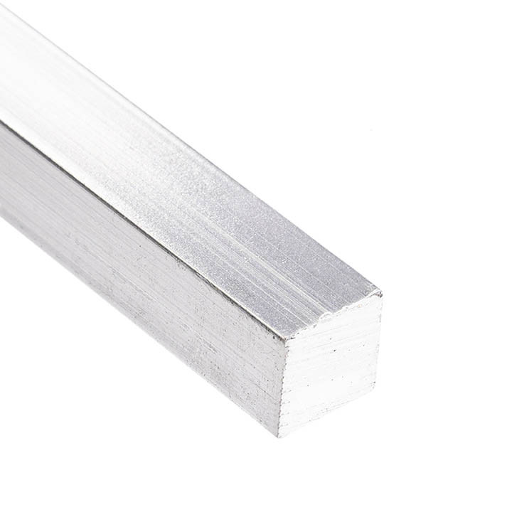 Square Bar: 10mm Width x 10mm Thickness - 6061-T6 Aluminum | Orange ...
