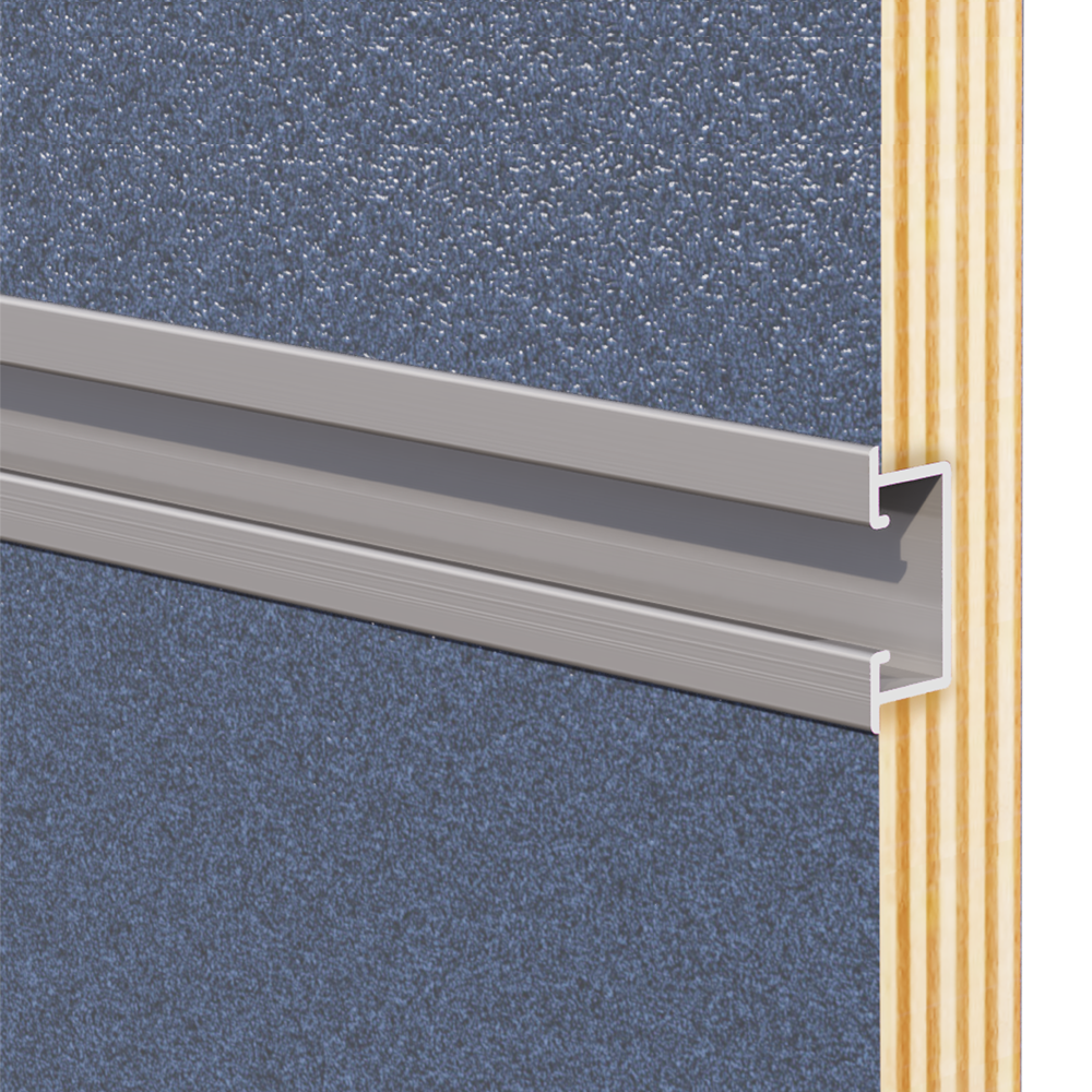 Strut Channel (Recessed Mini): 13/16" Width x 3/8" Height x 1/16 ...