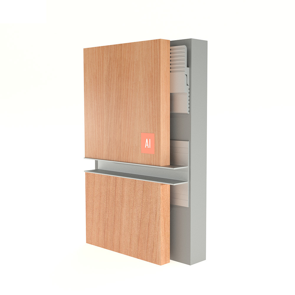 Divider Bar - Millwork: 2-3/8" Width x 13/16" Height x 1/16" Thickness ...