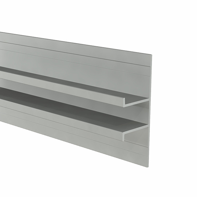 Divider Bar (Flanged) - Millwork: 2-3/8" Width x 27/32" Height x 1/16 ...